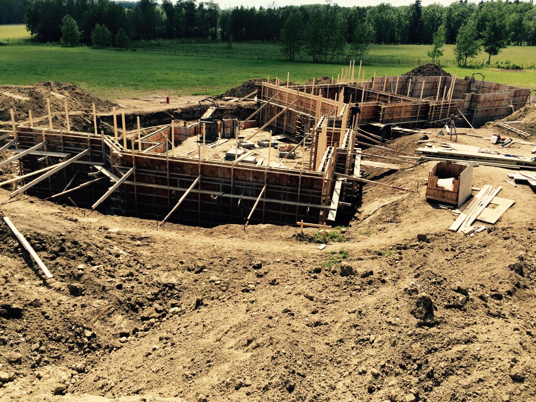 Residential Concrete Cribbing | Pierre's Concrete