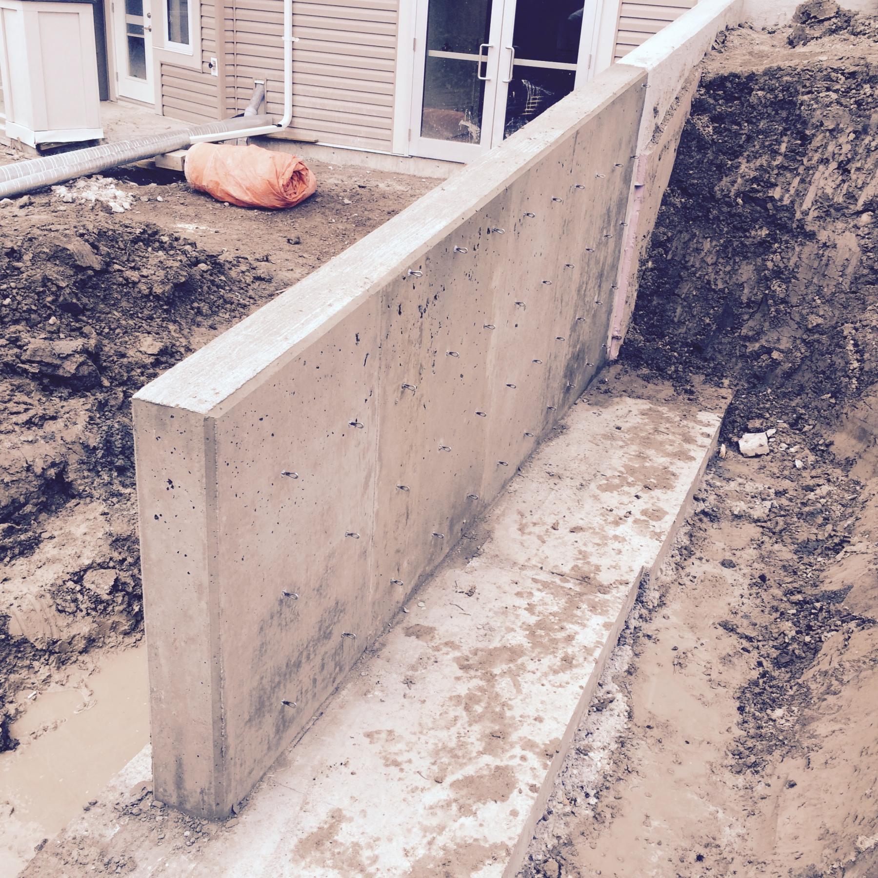 Residential Concrete Cribbing | Pierre's Concrete